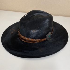 Stampede | Accessories | Stampede Distressed Black Rancher Hat | Poshmark